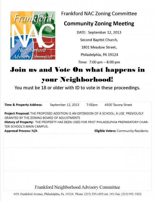 First Philadelphia Preparatory Charter School – Frankford Gazette